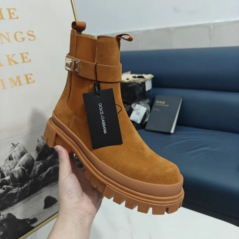 Brand-authenticated Dolce Gabbana Boots