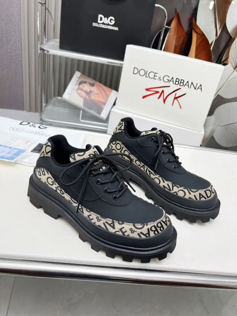 Brand-authenticated Dolce Gabbana Low Shoes