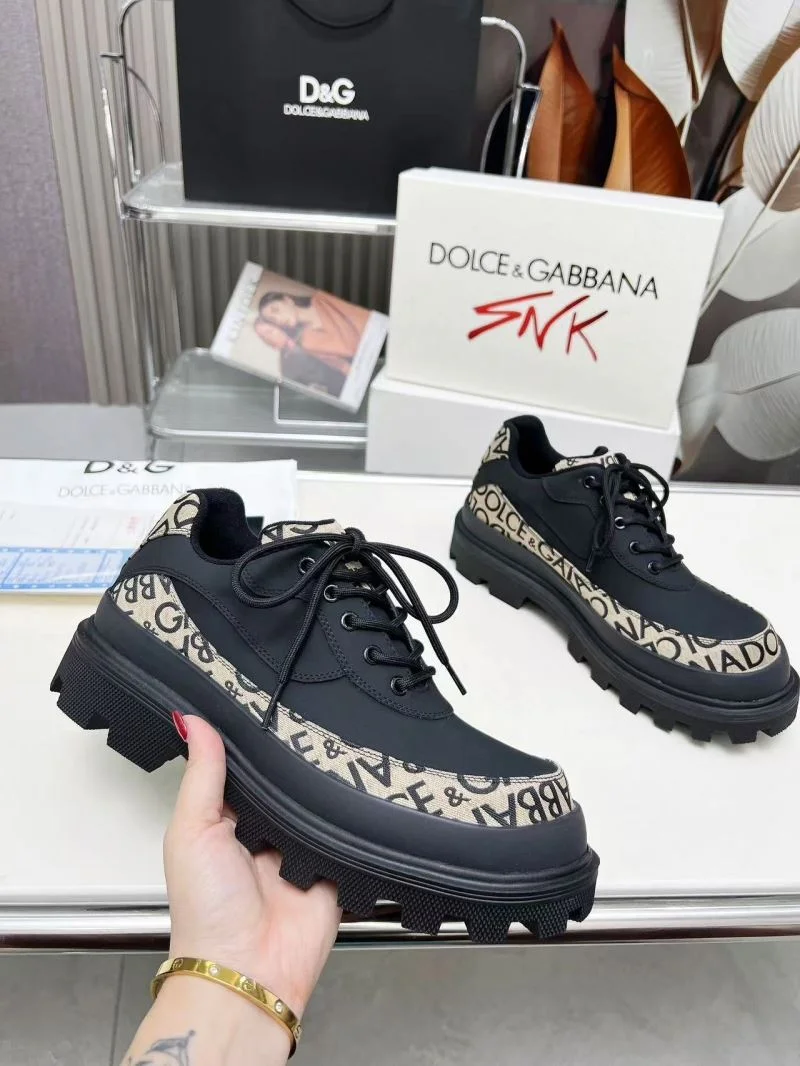 Brand-authenticated Dolce Gabbana Low Shoes