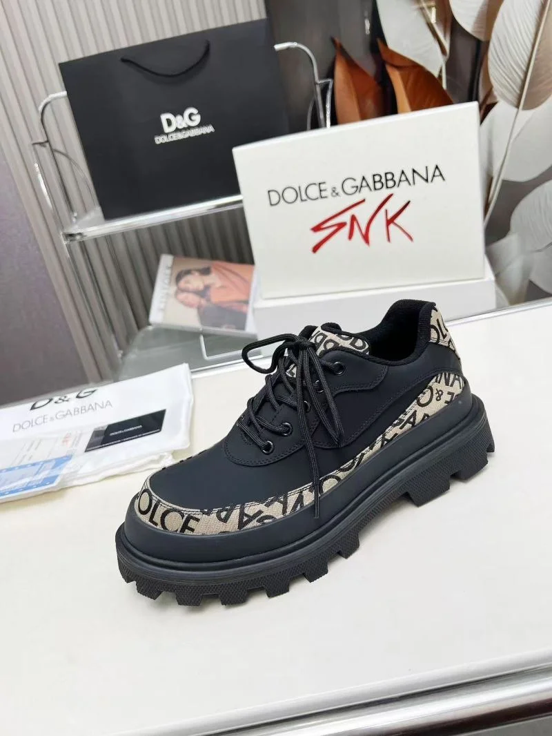 Brand-authenticated Dolce Gabbana Low Shoes