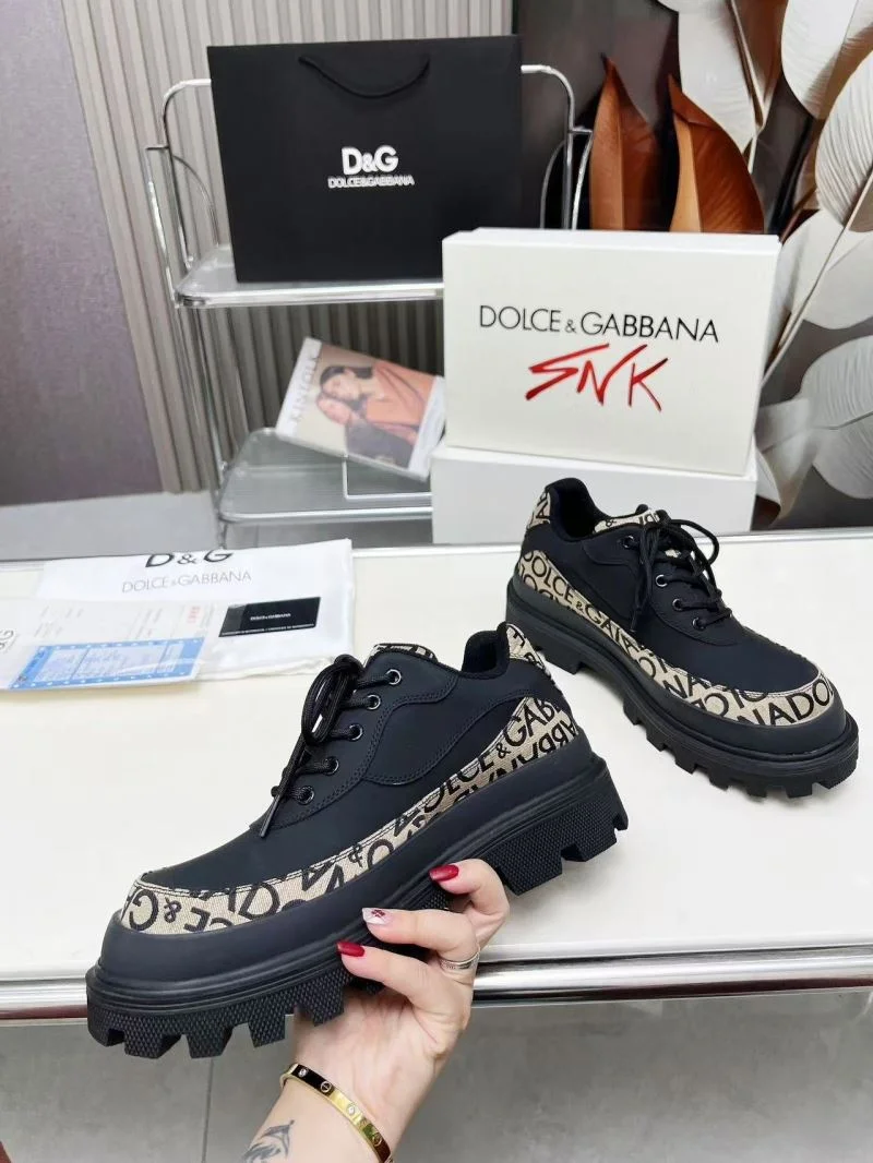 Brand-authenticated Dolce Gabbana Low Shoes
