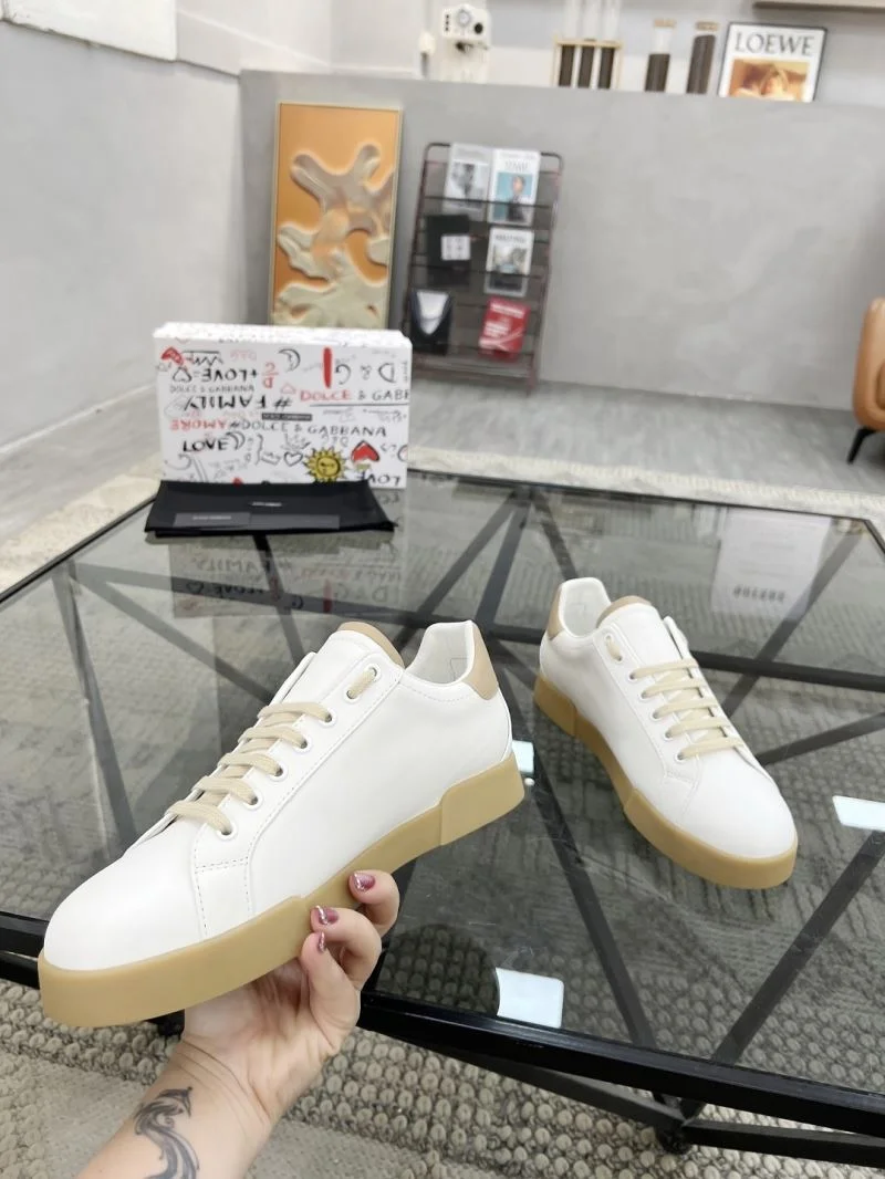 Brand-authenticated Dolce Gabbana Low Shoes