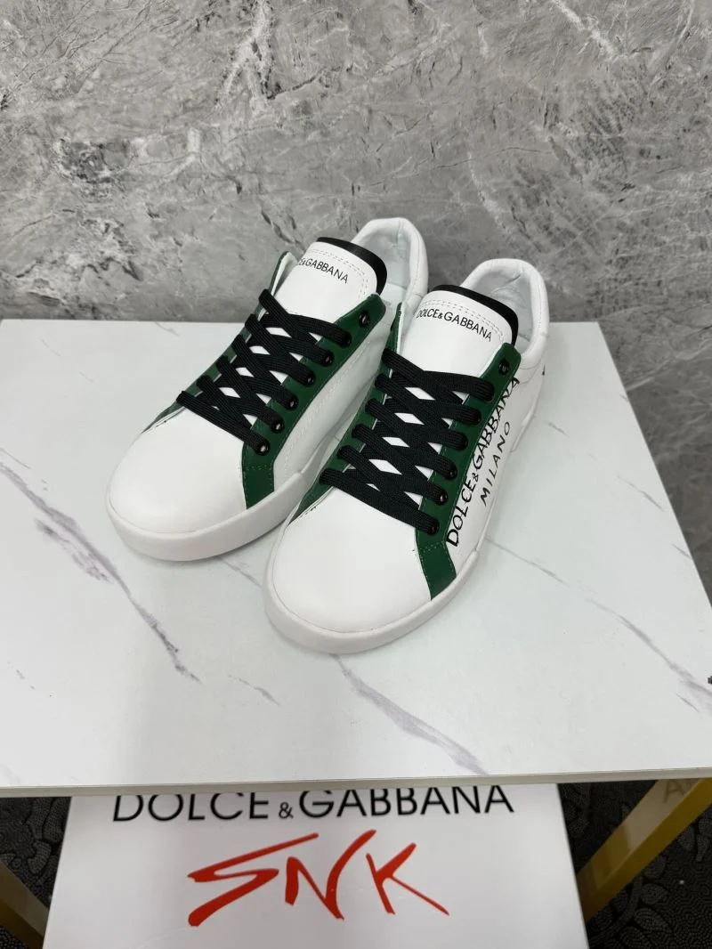 Brand-authenticated Dolce Gabbana Low Shoes