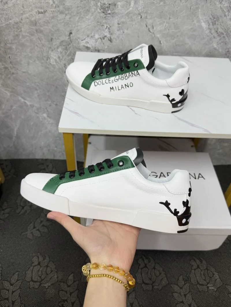Brand-authenticated Dolce Gabbana Low Shoes
