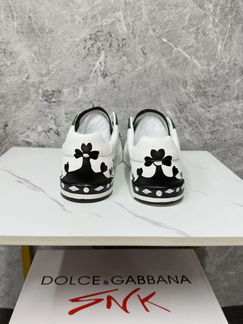 Brand-authenticated Dolce Gabbana Low Shoes