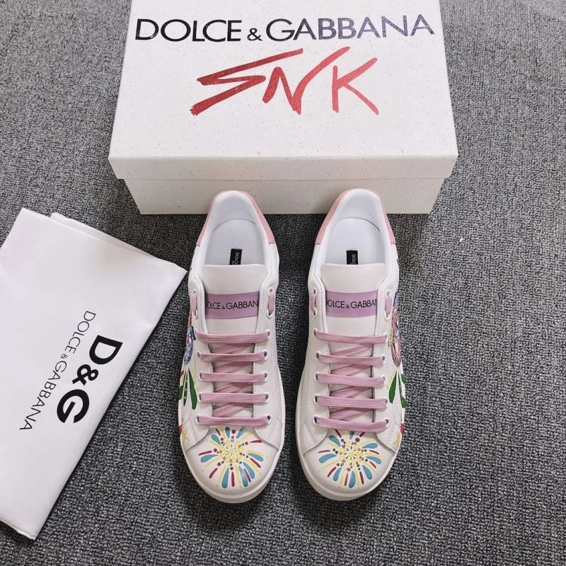 Brand-authenticated Dolce Gabbana Low Shoes