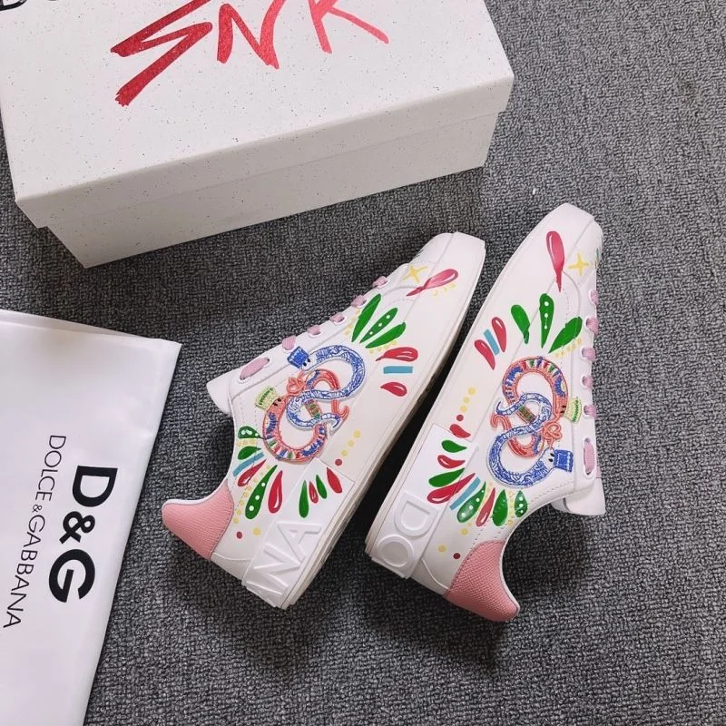 Brand-authenticated Dolce Gabbana Low Shoes