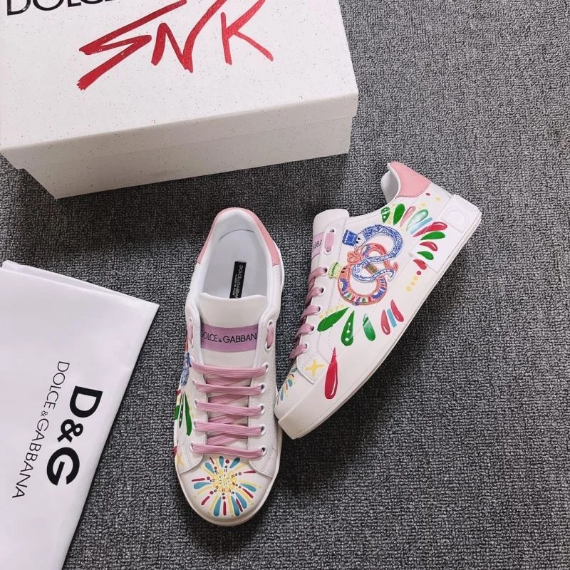 Brand-authenticated Dolce Gabbana Low Shoes