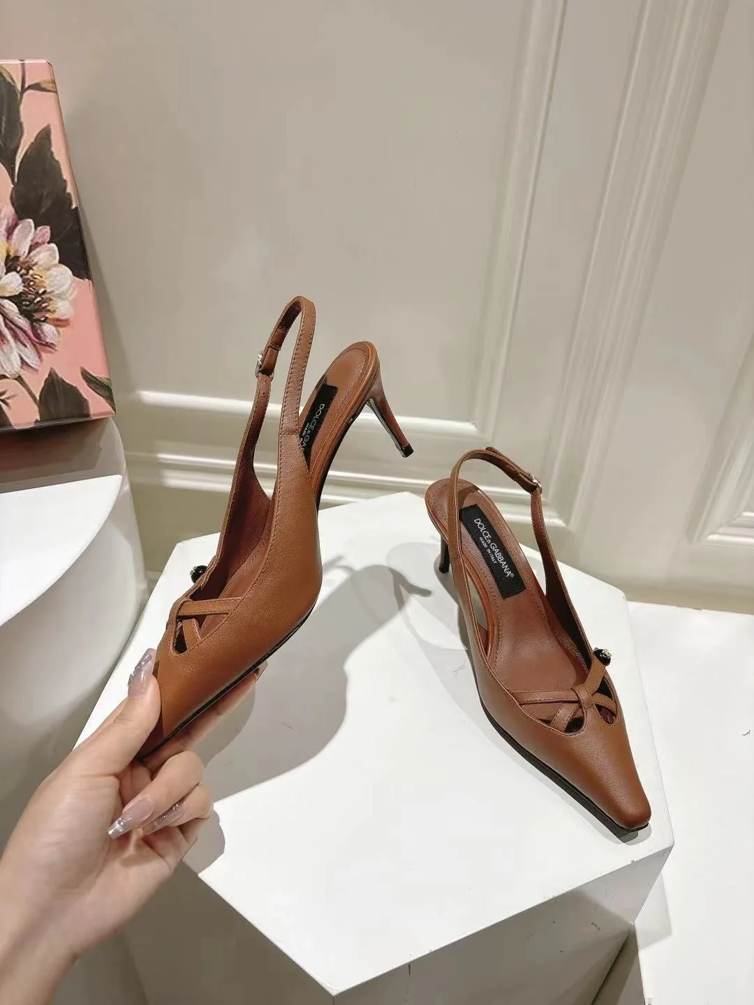 Top mirror Dolce Gabbana Sandals