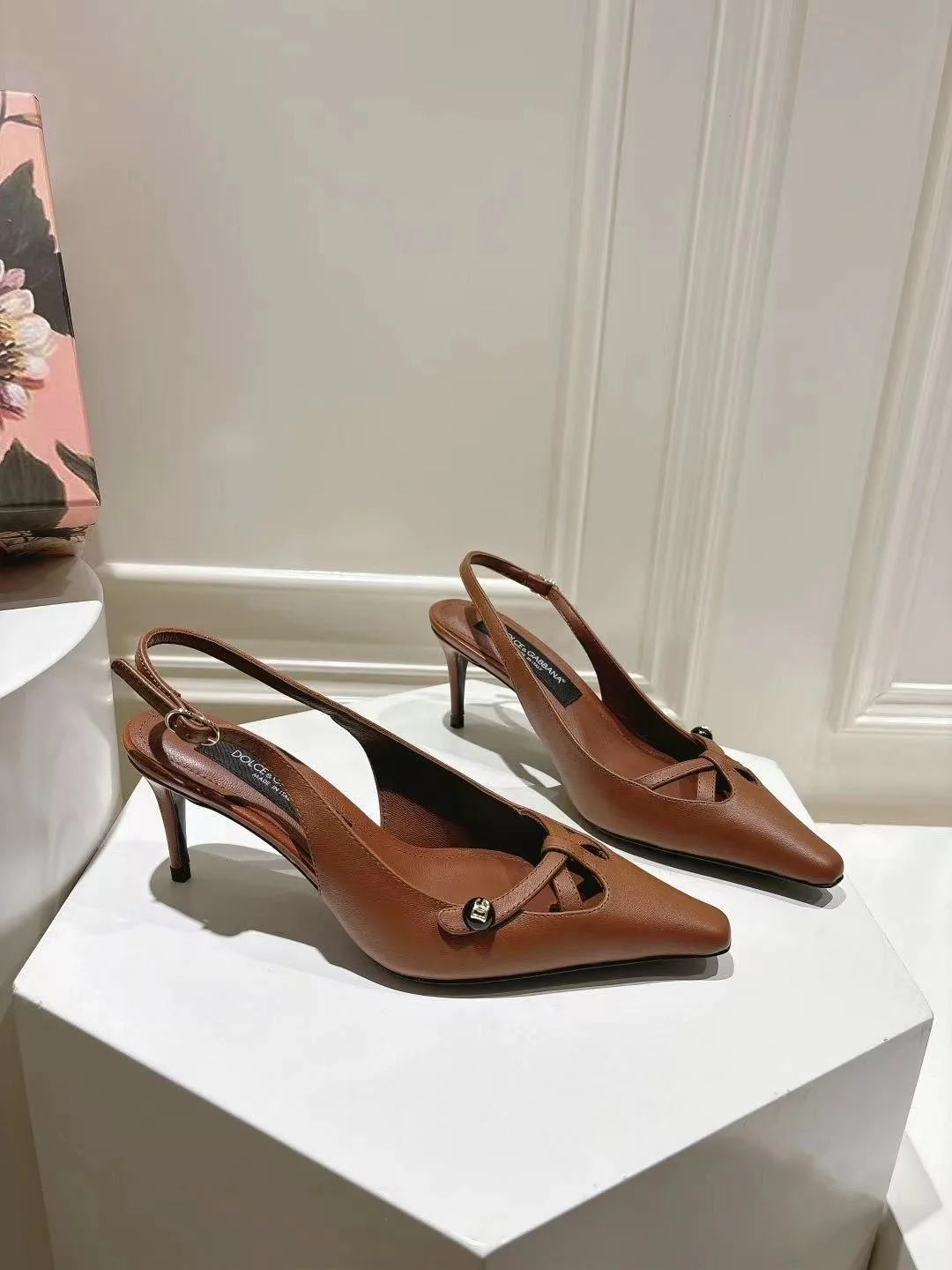 Top mirror Dolce Gabbana Sandals