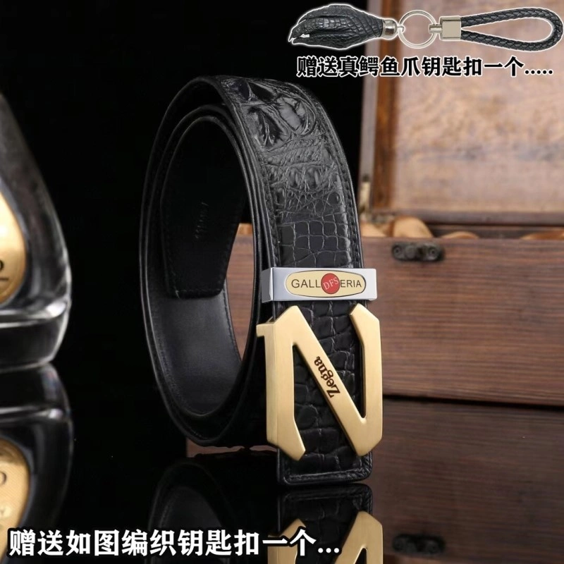 Brand-authenticated Ermenegildo Zegna Belts