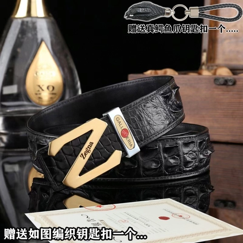 Brand-authenticated Ermenegildo Zegna Belts