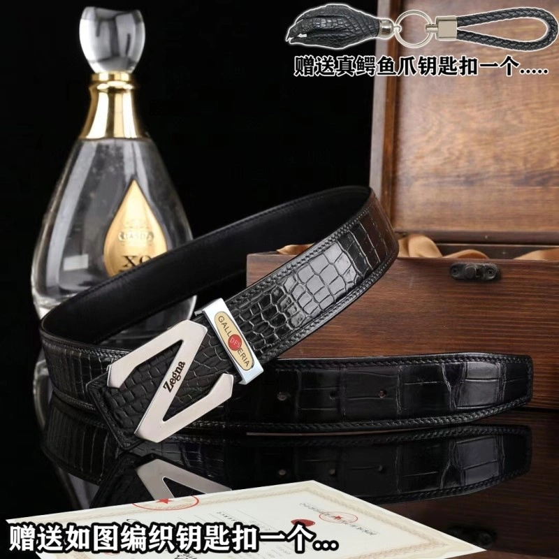 Brand-authenticated Ermenegildo Zegna Belts