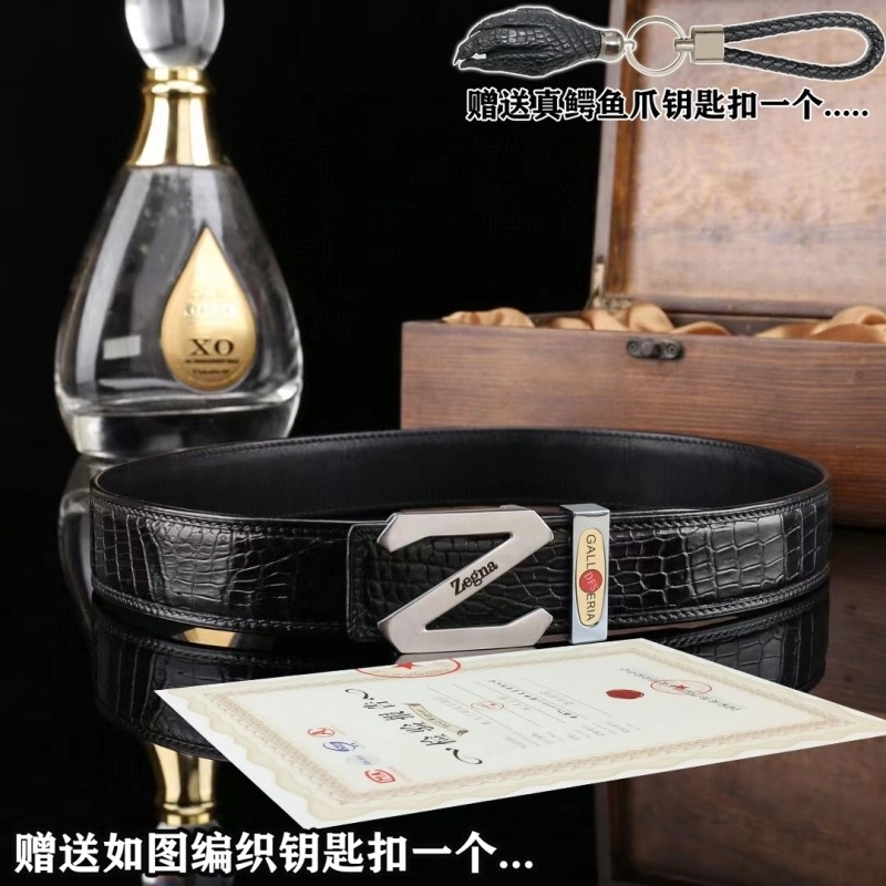 Brand-authenticated Ermenegildo Zegna Belts