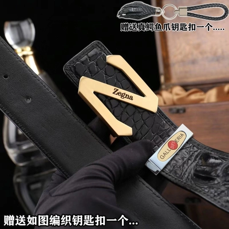 Brand-authenticated Ermenegildo Zegna Belts