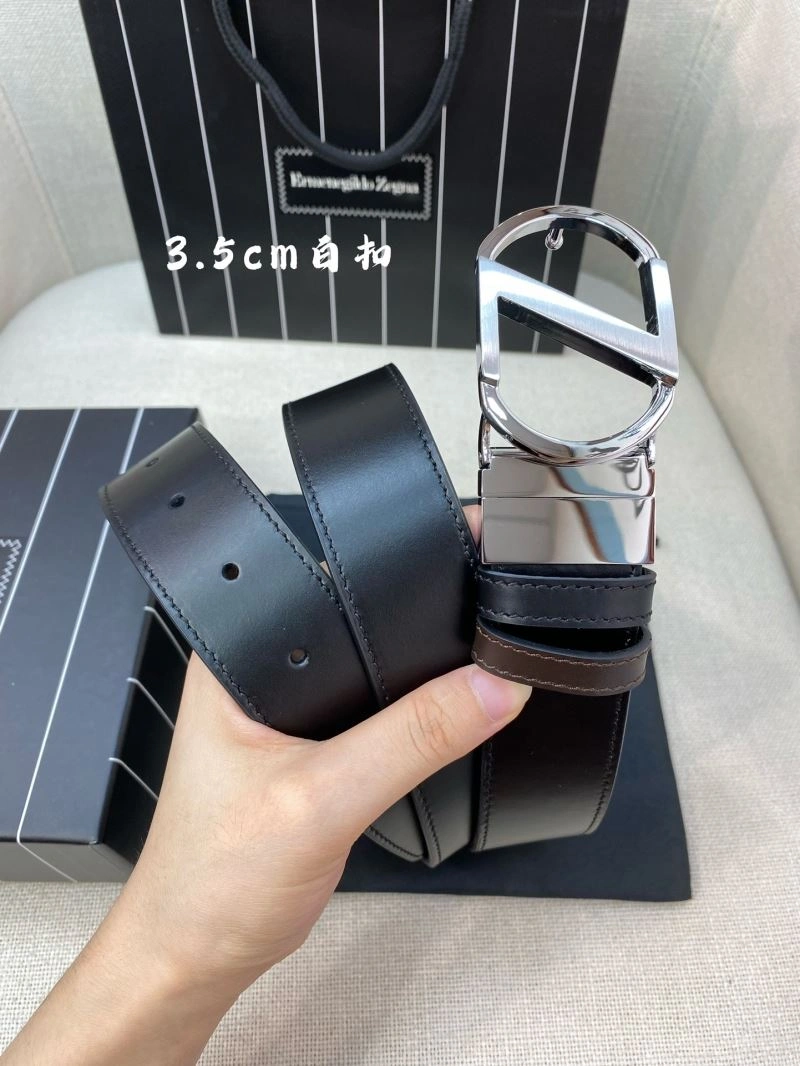 Brand-authenticated Ermenegildo Zegna Belts