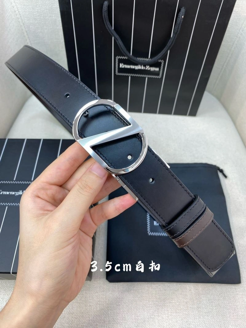 Brand-authenticated Ermenegildo Zegna Belts