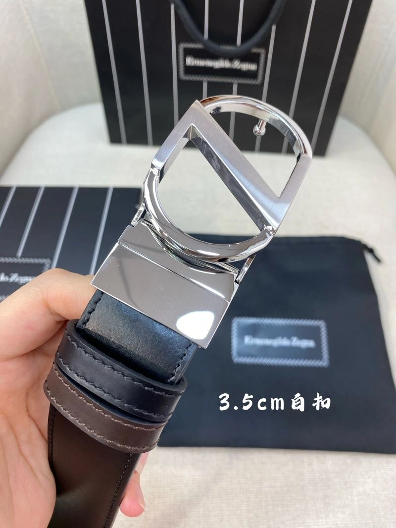 Brand-authenticated Ermenegildo Zegna Belts