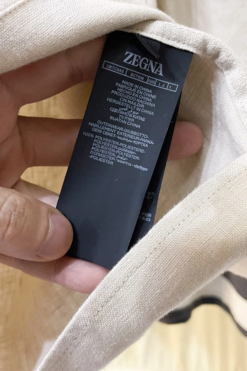 Factory-made Ermenegildo Zegna Outwear