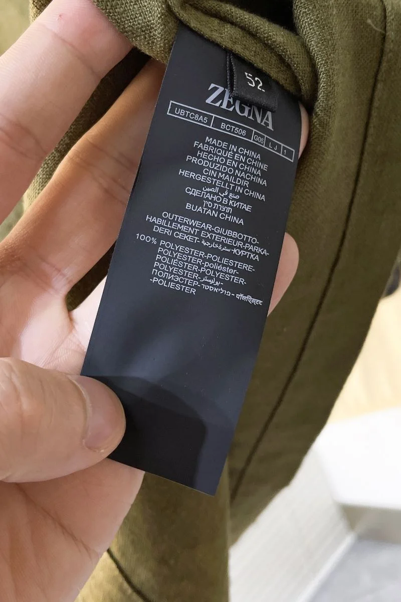 Perfect replica Ermenegildo Zegna Outwear