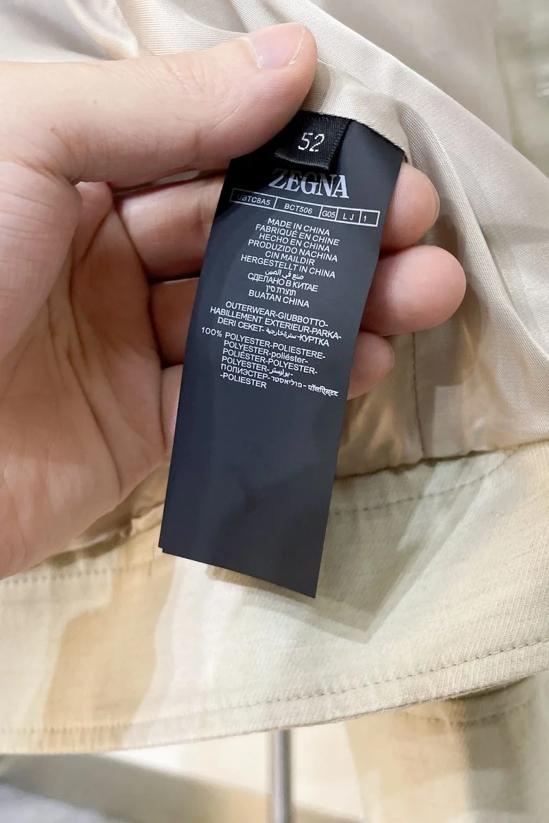Exact replica Ermenegildo Zegna Outwear