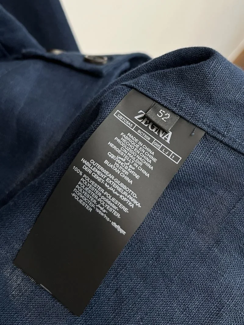 Genuine Ermenegildo Zegna Outwear