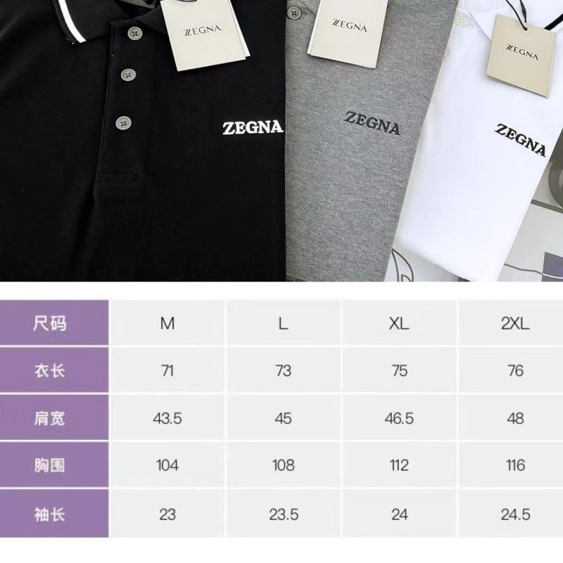 High accuracy Ermenegildo Zegna T-Shirts