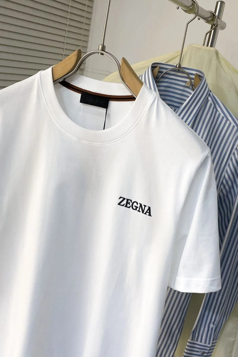 Brand-authenticated Ermenegildo Zegna T-Shirts