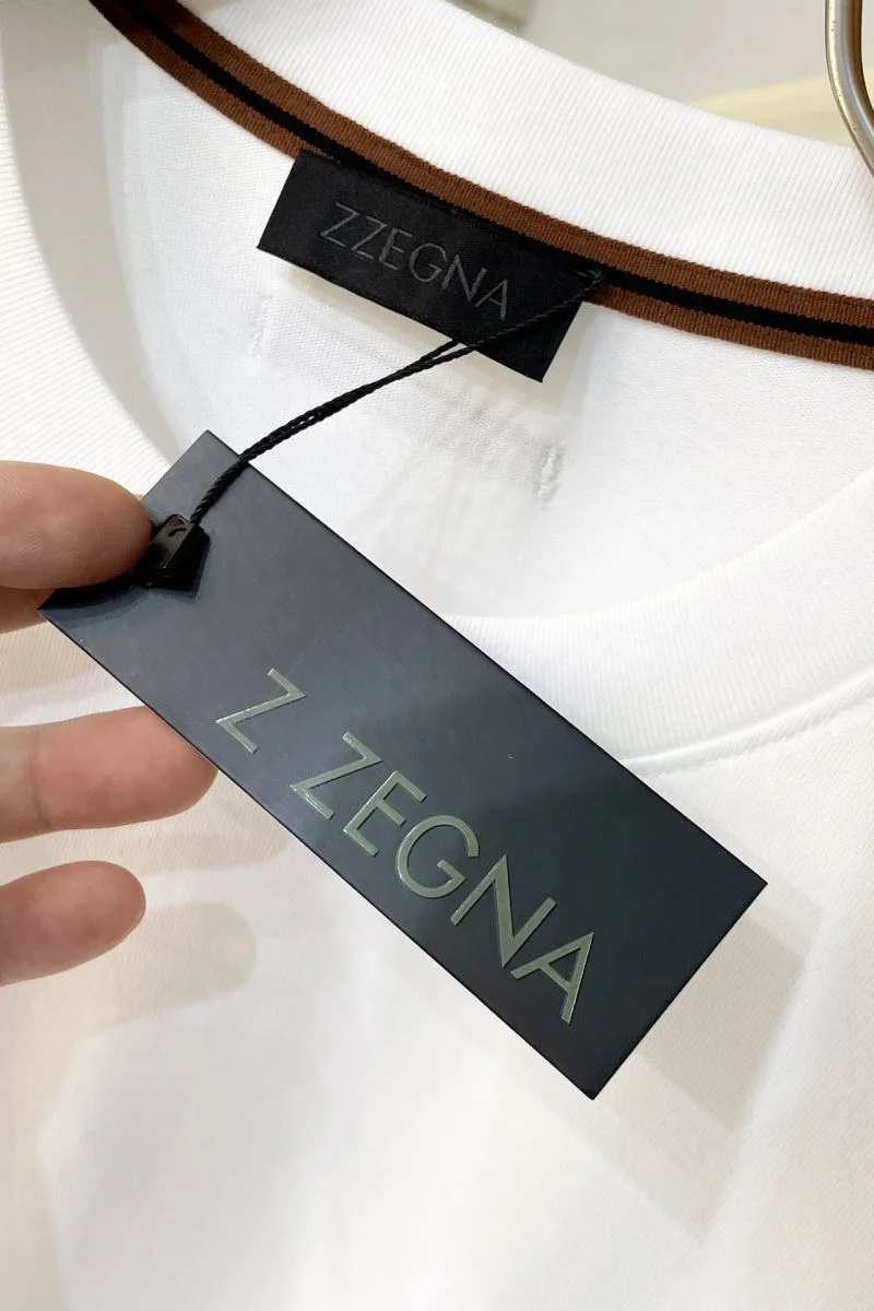 Brand-authenticated Ermenegildo Zegna T-Shirts