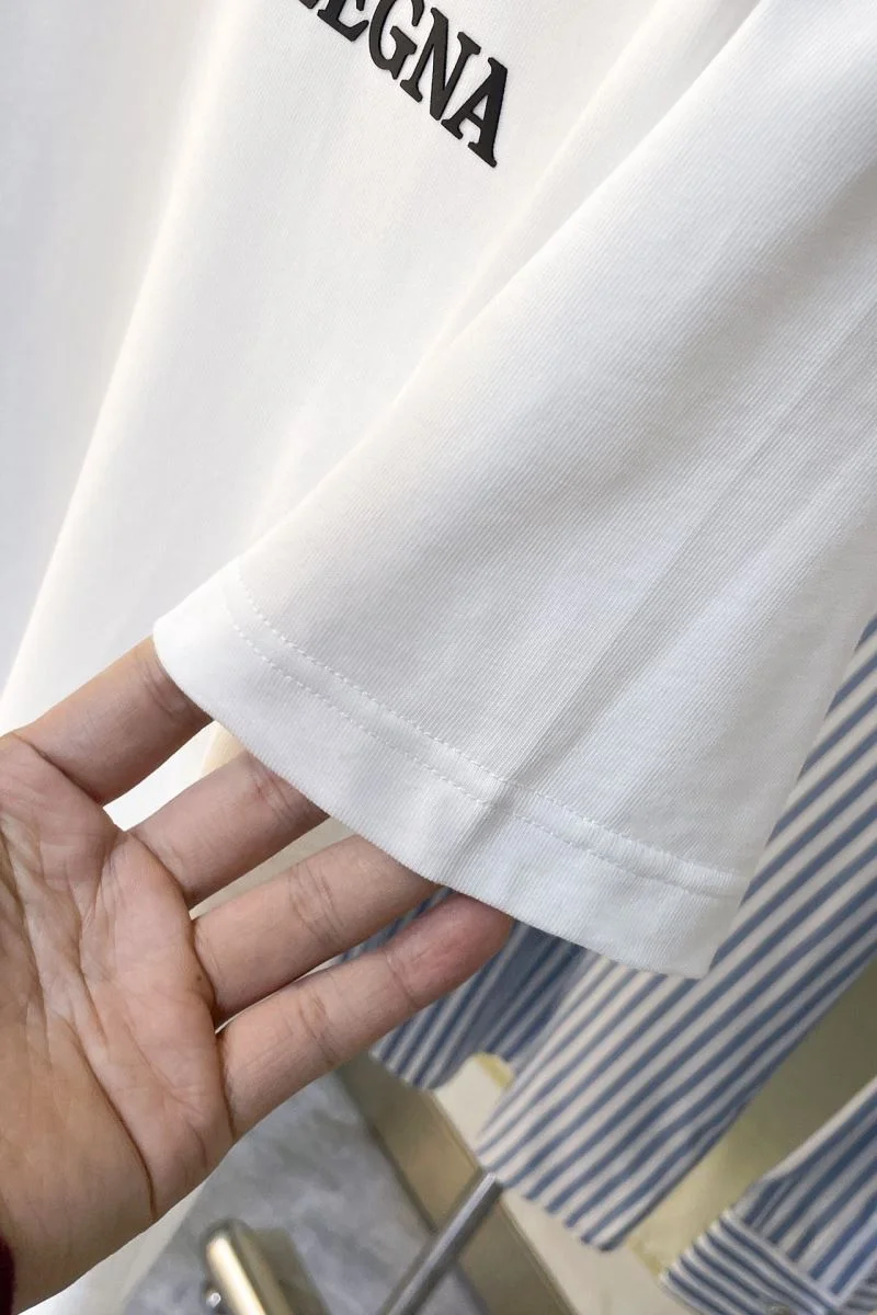 Brand-authenticated Ermenegildo Zegna T-Shirts