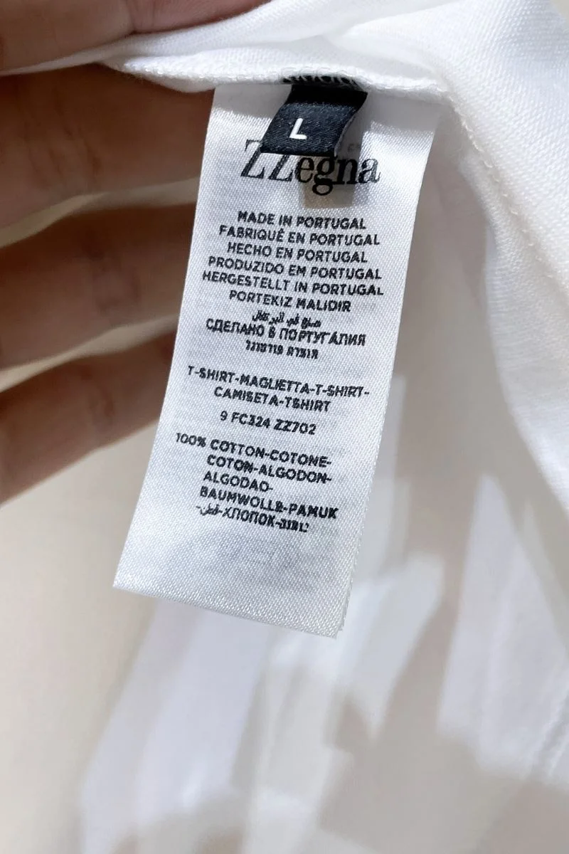 Brand-authenticated Ermenegildo Zegna T-Shirts