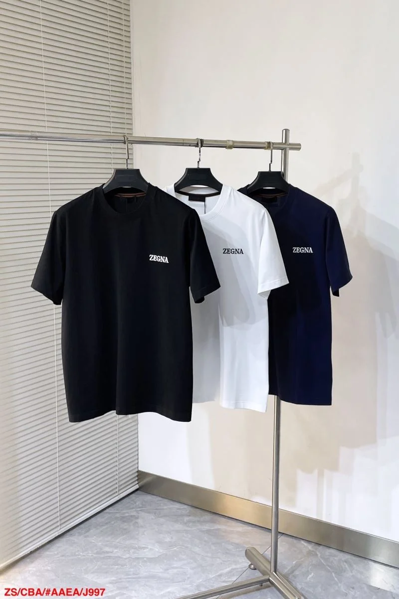 Brand-authenticated Ermenegildo Zegna T-Shirts