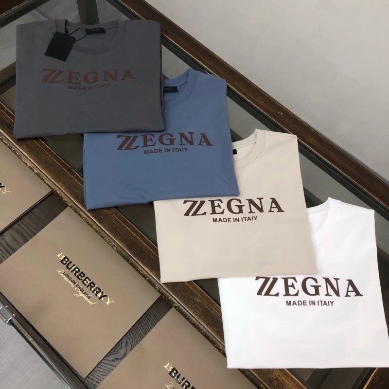 Brand-authenticated Ermenegildo Zegna T-Shirts