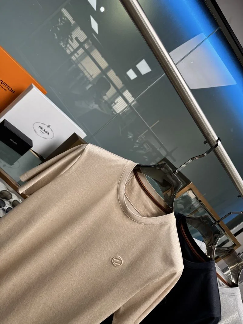 Brand-authenticated Ermenegildo Zegna T-Shirts