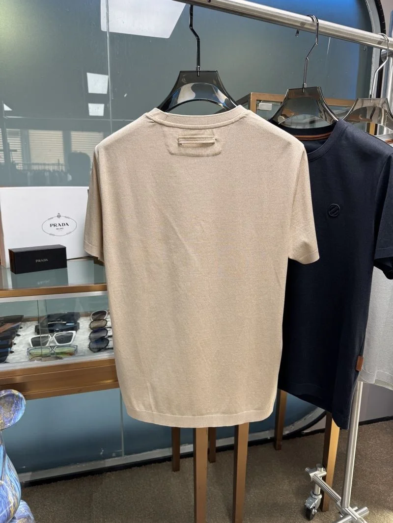 Brand-authenticated Ermenegildo Zegna T-Shirts