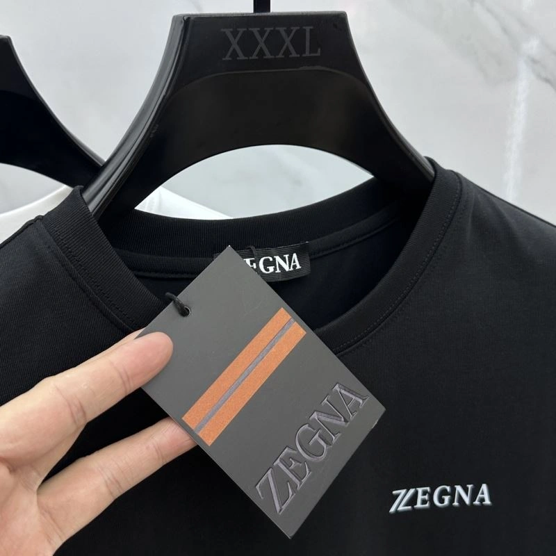 Brand-authenticated Ermenegildo Zegna T-Shirts