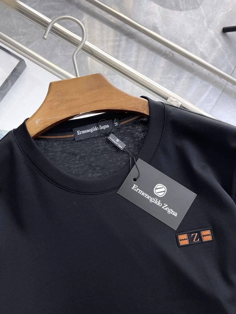 Brand-authenticated Ermenegildo Zegna T-Shirts