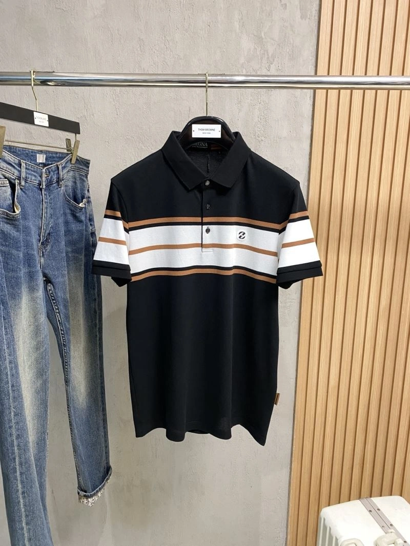 Brand-authenticated Ermenegildo Zegna T-Shirts