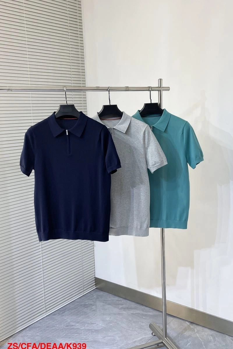 Brand-authenticated Ermenegildo Zegna T-Shirts