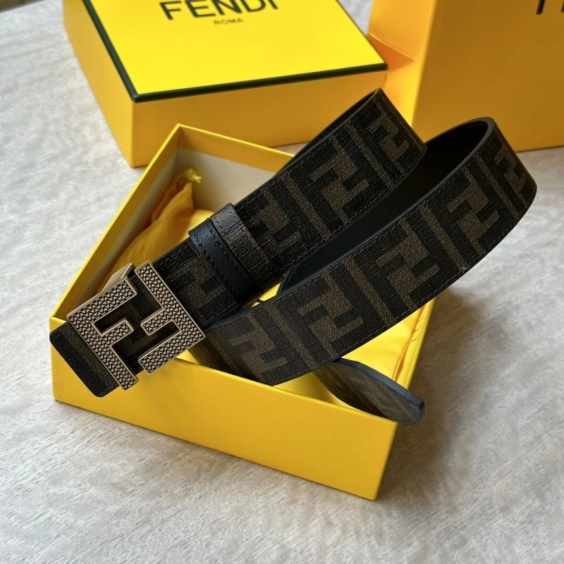 Brand-authenticated Fendi Belts