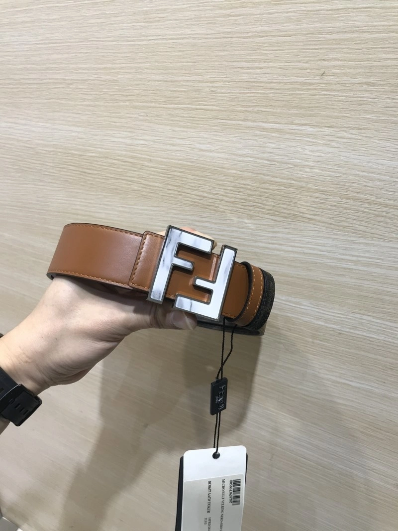 Brand-authenticated Fendi Belts