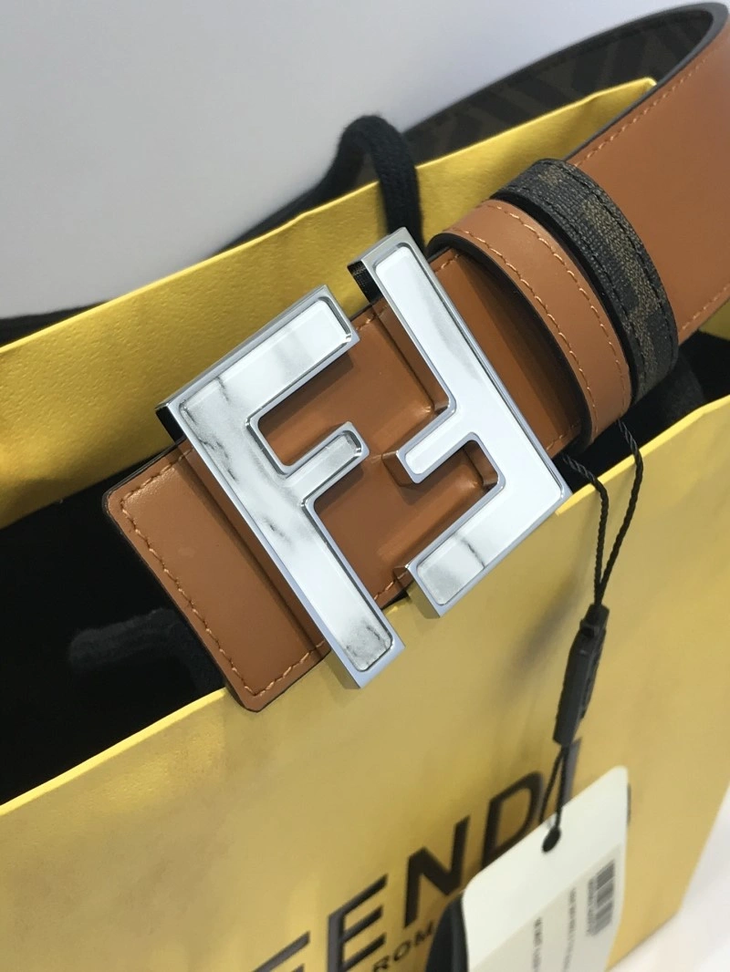 Brand-authenticated Fendi Belts