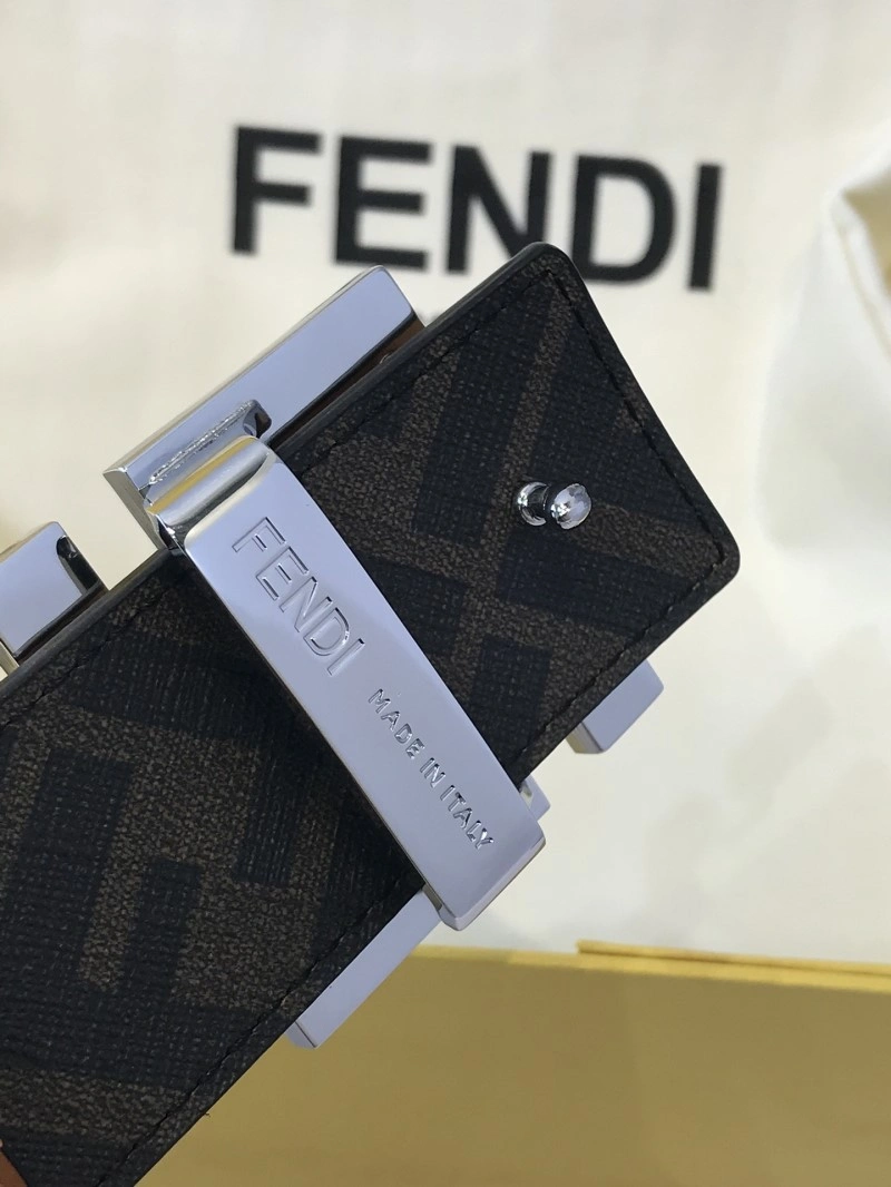 Brand-authenticated Fendi Belts