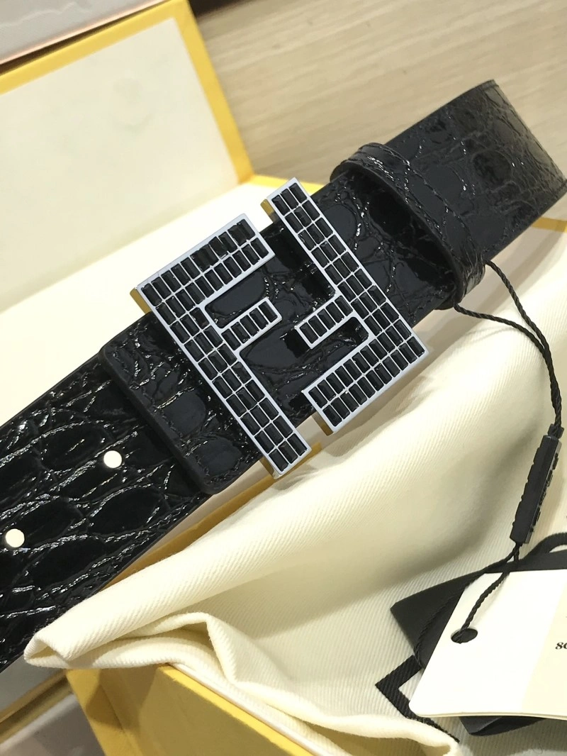 Brand-authenticated Fendi Belts
