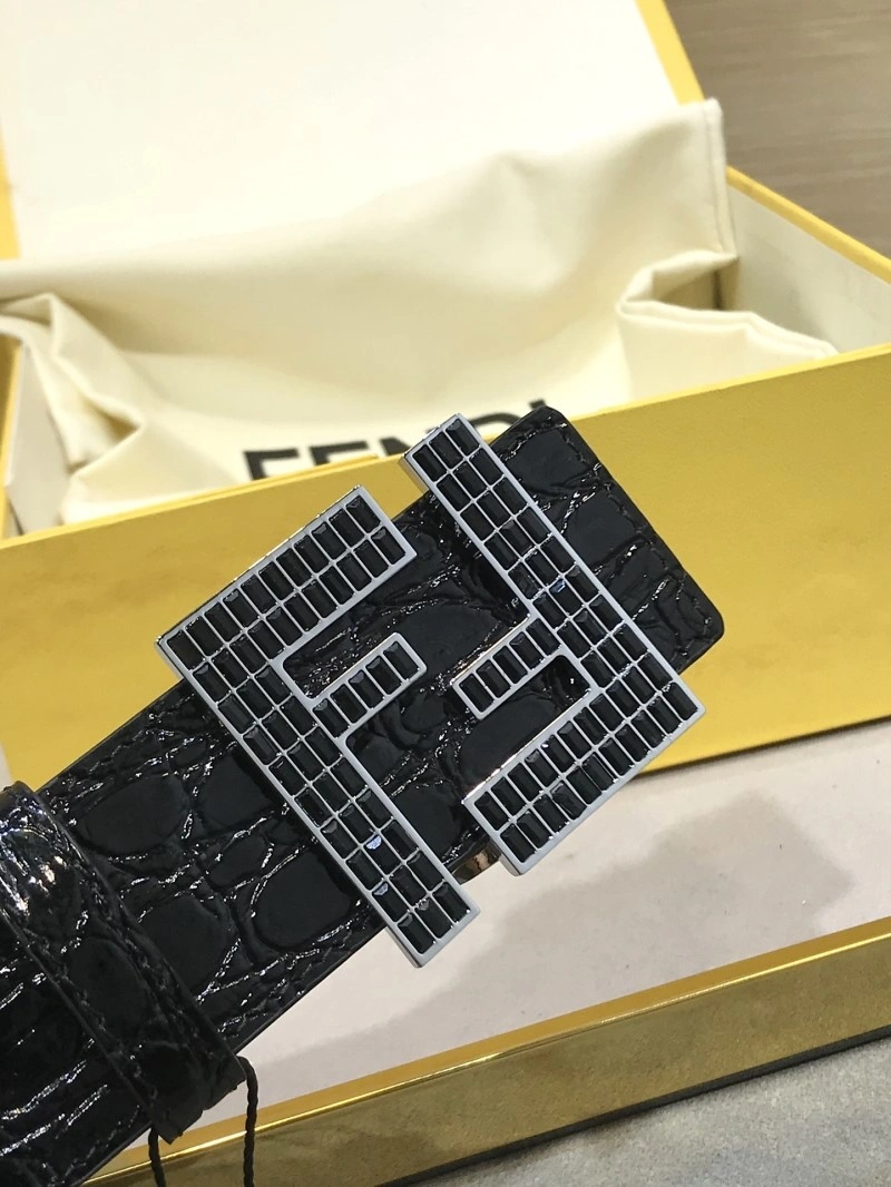 Brand-authenticated Fendi Belts
