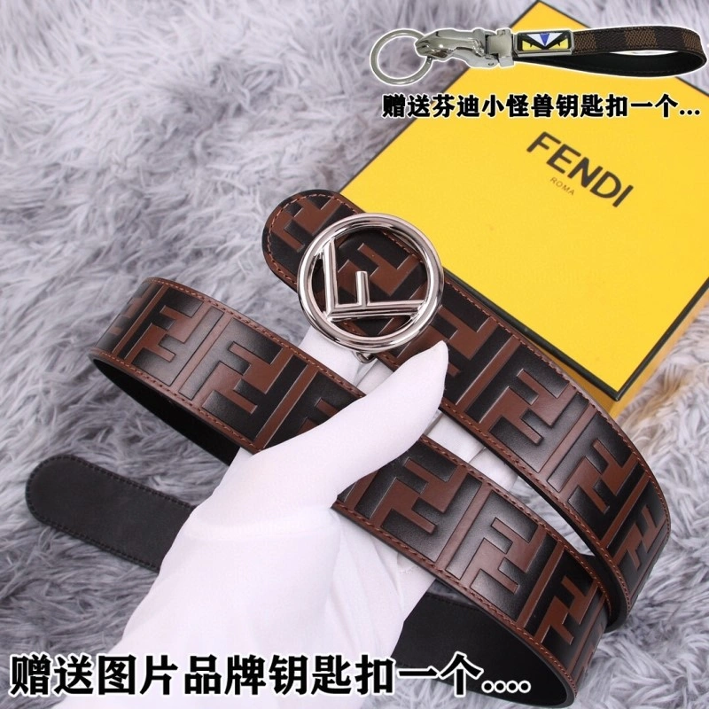 Brand-authenticated Fendi Belts