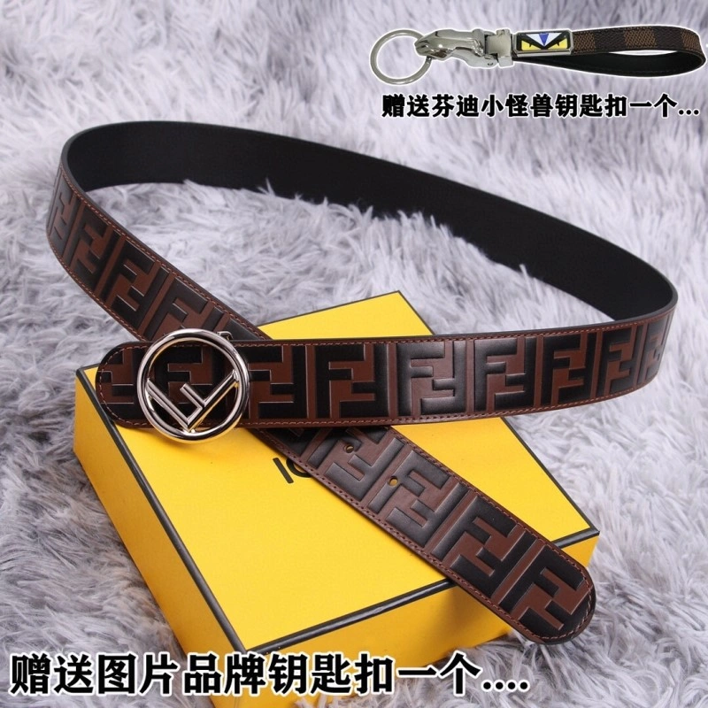 Brand-authenticated Fendi Belts