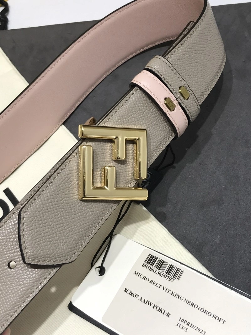 1:1 copy Fendi Belts