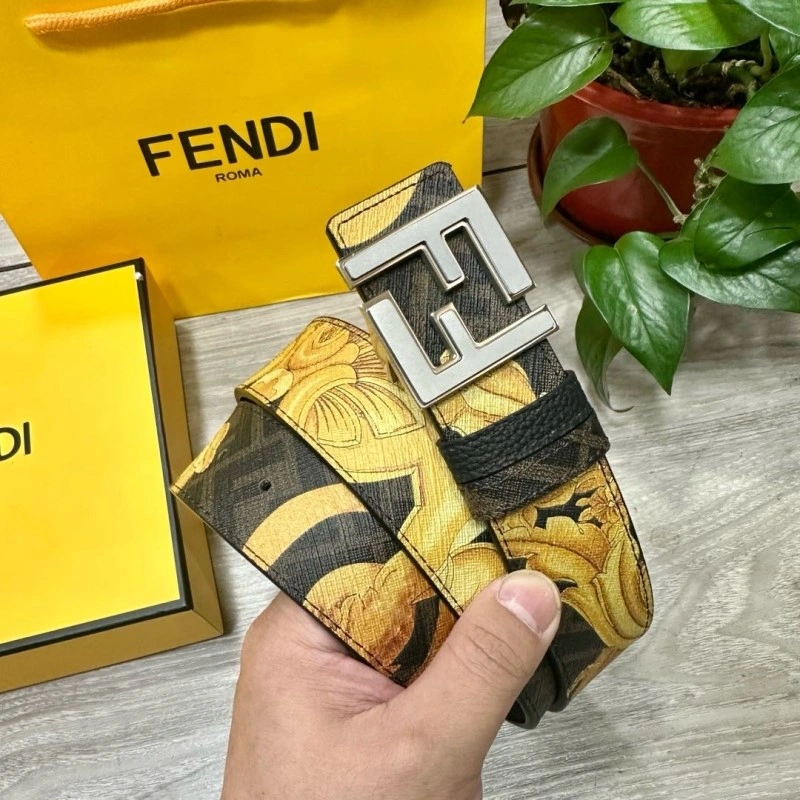 Brand-authenticated Fendi Belts