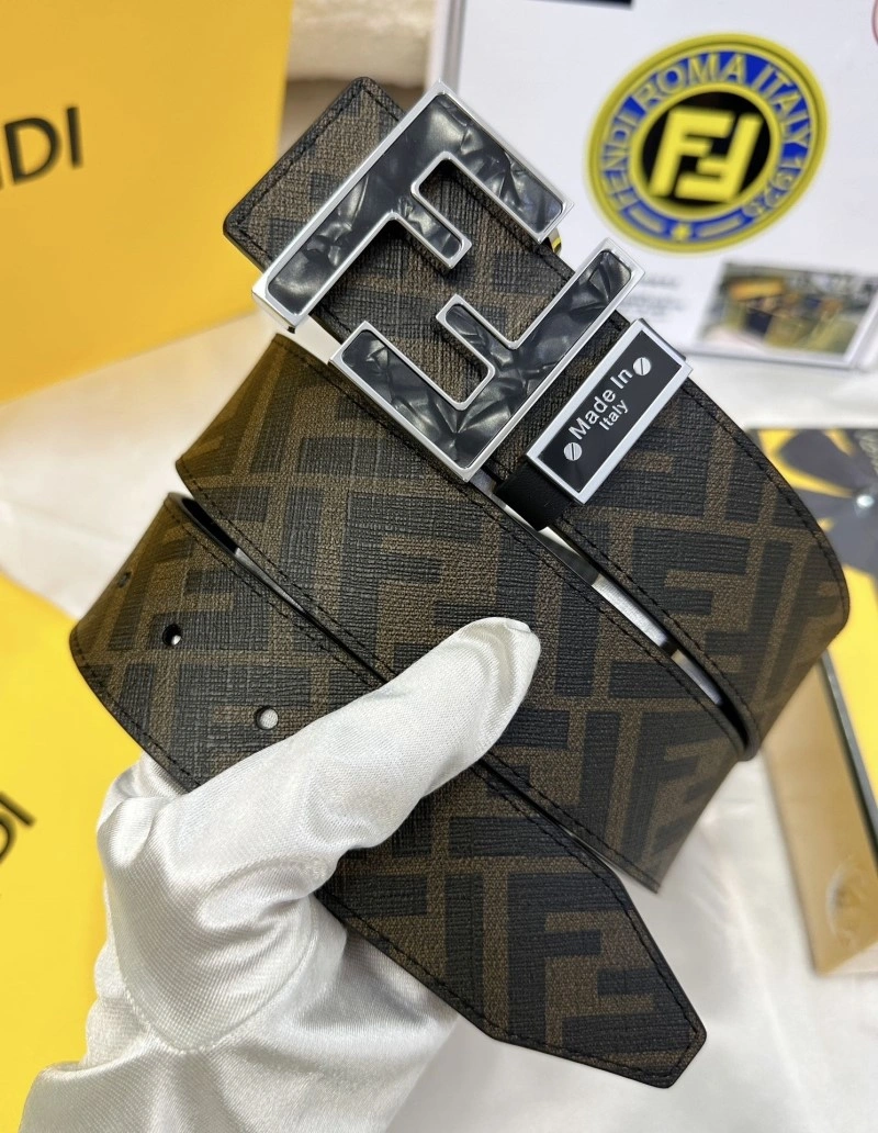 Brand-authenticated Fendi Belts